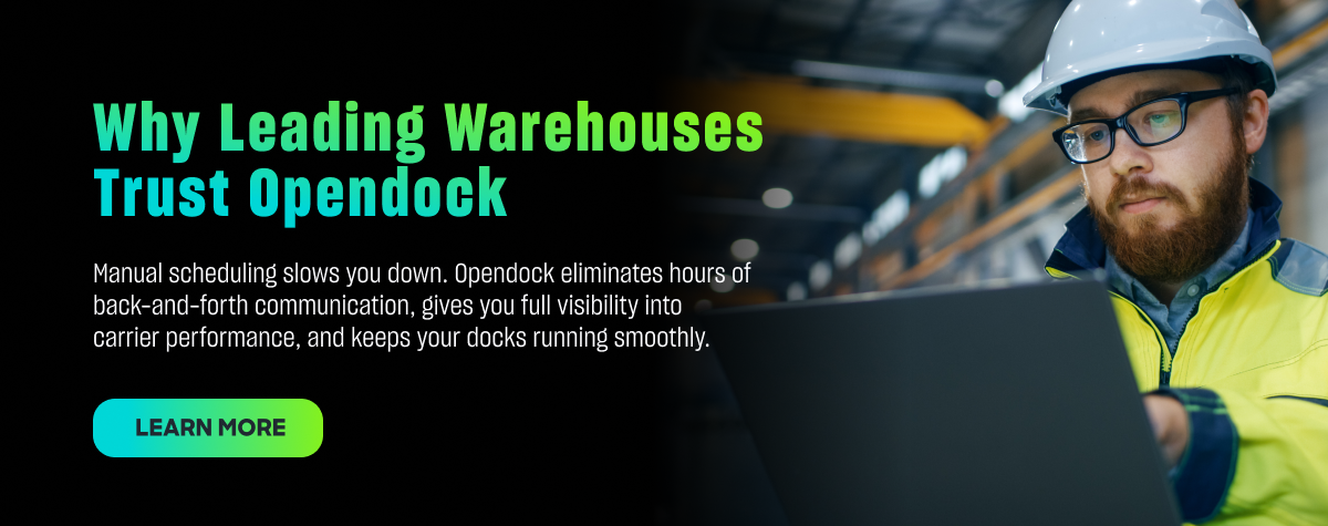 Dock Appointment Scheduling Software | The Essentials | Opendock